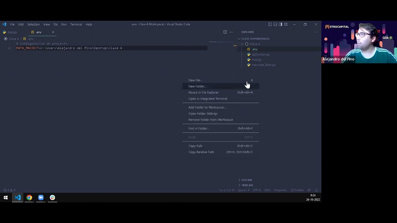 Clase 4° - Crear robot de web scraping para Mercado Libre - YouTube