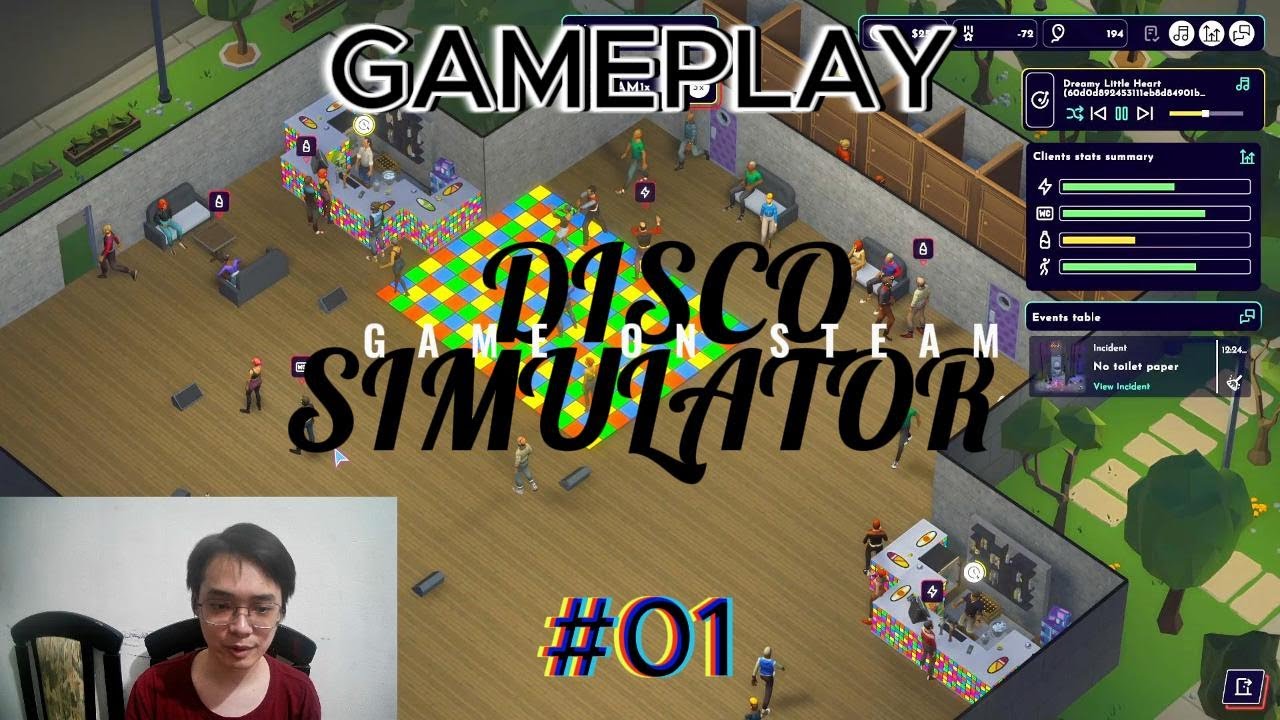 DISCO SIMULATOR : PROLOGUE GAMEPLAY PART 1 - YouTube