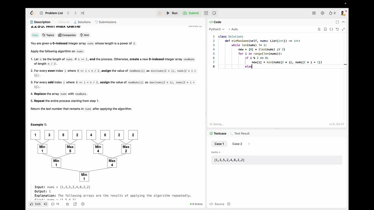 Min Max Game - YouTube