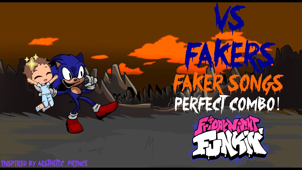 FNF Vs Fakers - Faker Songs - Perfect Combo!! - Inspired By Aesthetic ...