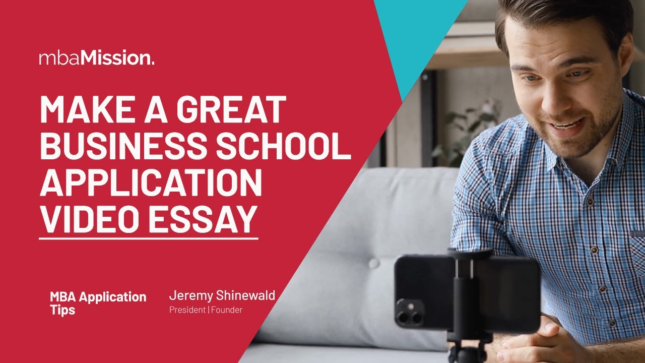 How to Make a Video Essay for Business School - YouTube