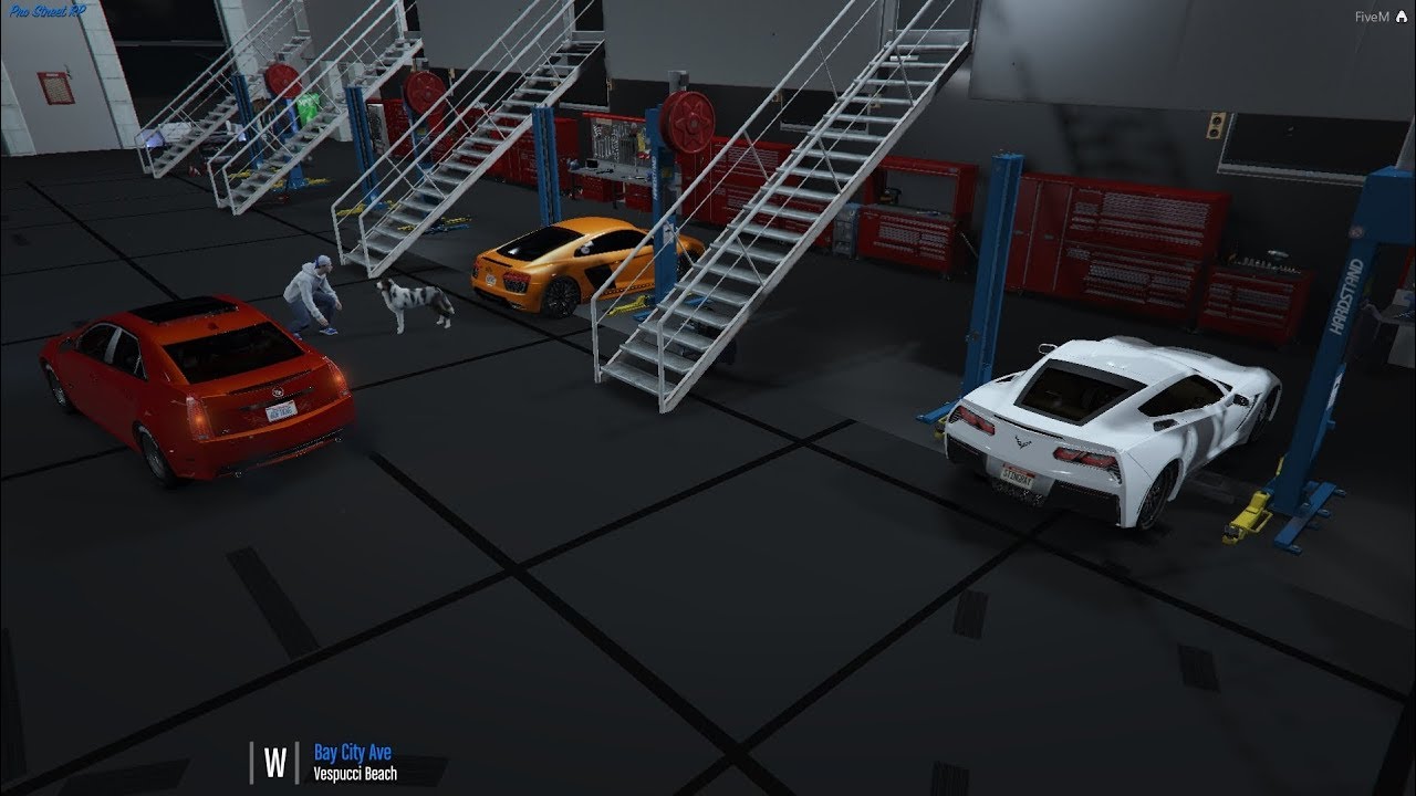 Live! - GTA 5 FiveM PSRP | Race Night Prep - Chillin, Building New Cars ...