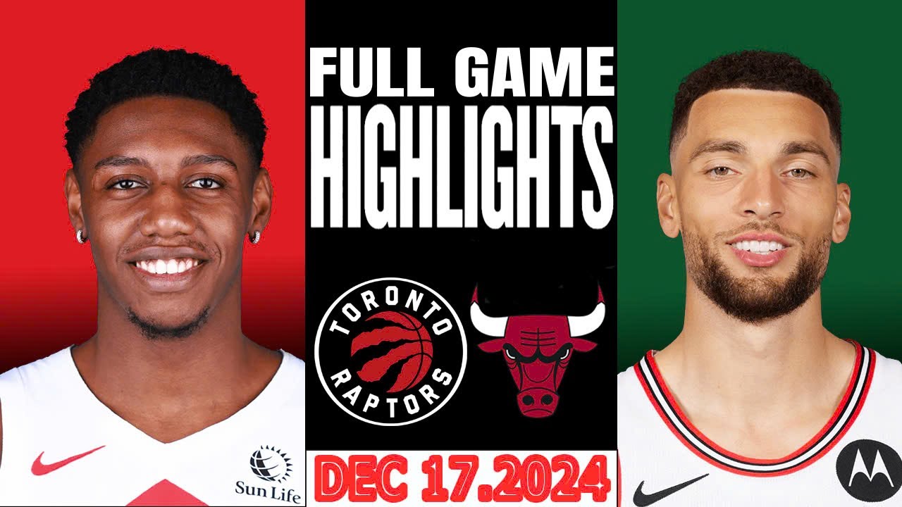 Toronto Raptors Vs Chicago Bulls Full Game Dec 16,2024 NBA Season 2024 ...