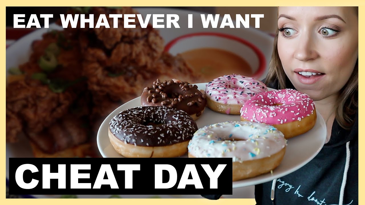 CHEAT DAY #3 | Pimped up Donuts, Chicken and Waffles, Kebab, Snacks ...