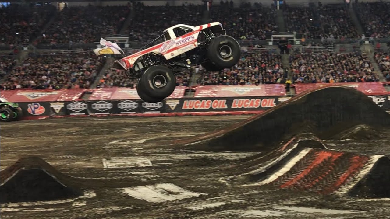 Monster Jam - Over Bored (Jamey Garner) WINNING Freestyle - Tampa 2020 ...