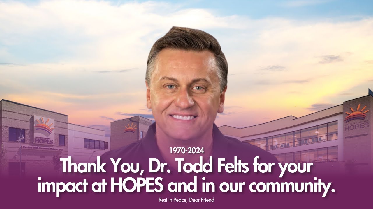Todd Felts Impact & Legacy at HOPES - YouTube