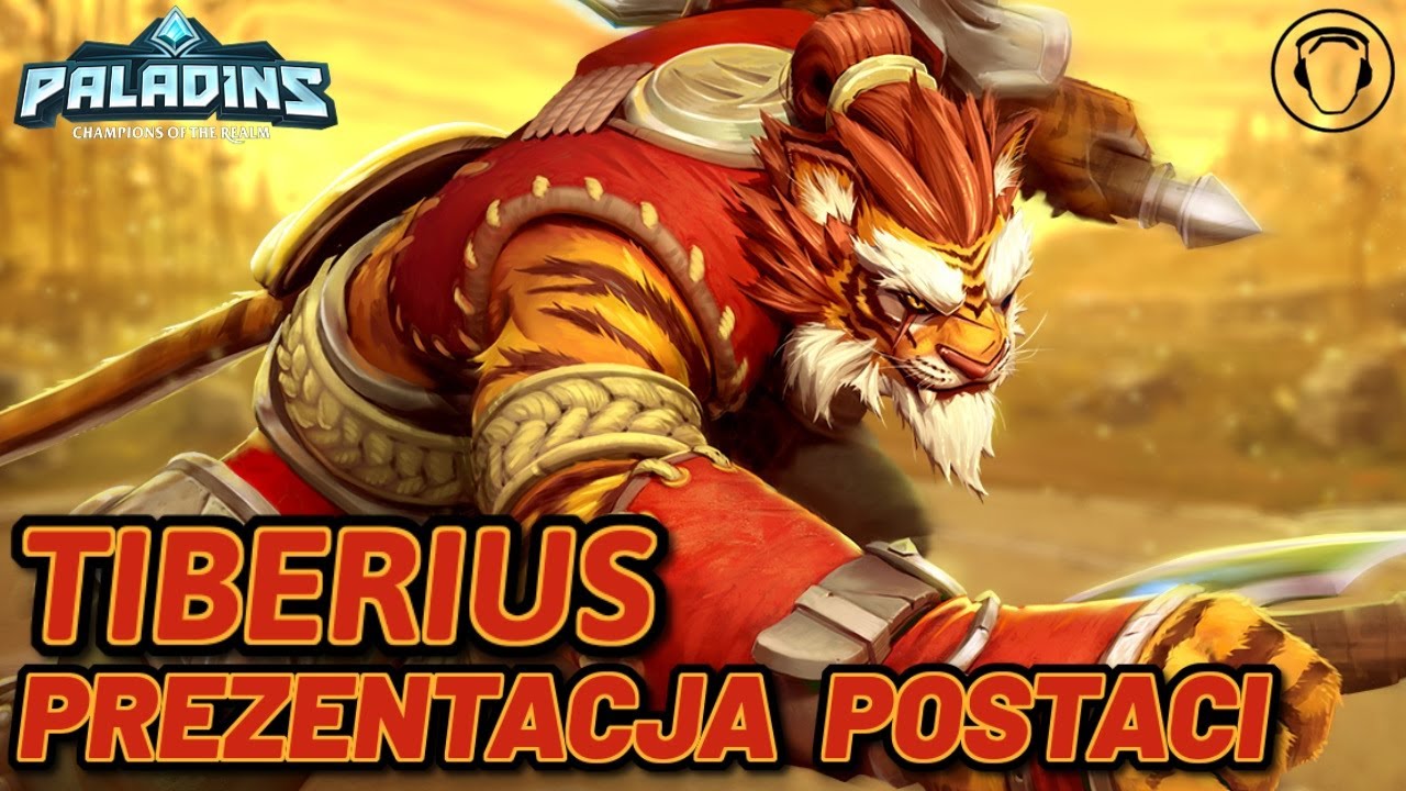 Paladins - Prezentacja Postaci - TIBERIUS - YouTube