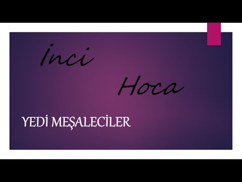 CUMHURİYET DÖNEMİ TÜRK EDEBİYATI - Yedi Meşaleciler  / YKS EDEBİYAT