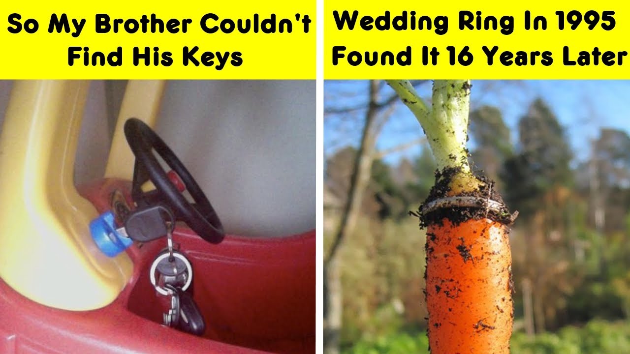Unbelievable Stories Of People Finding Things They Thought They Lost ...