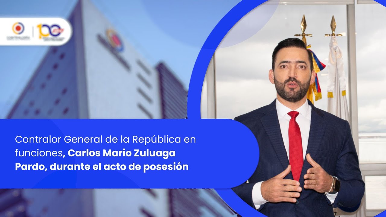 Contralor General de la República en funciones, Carlos Mario Zuluaga ...