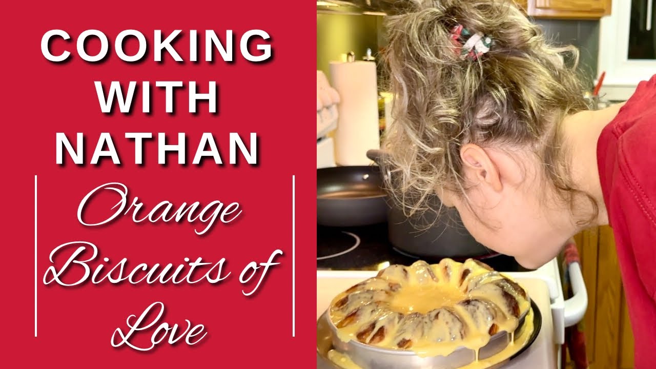 Cooking with Nathan - Orange Biscuits of Love - YouTube