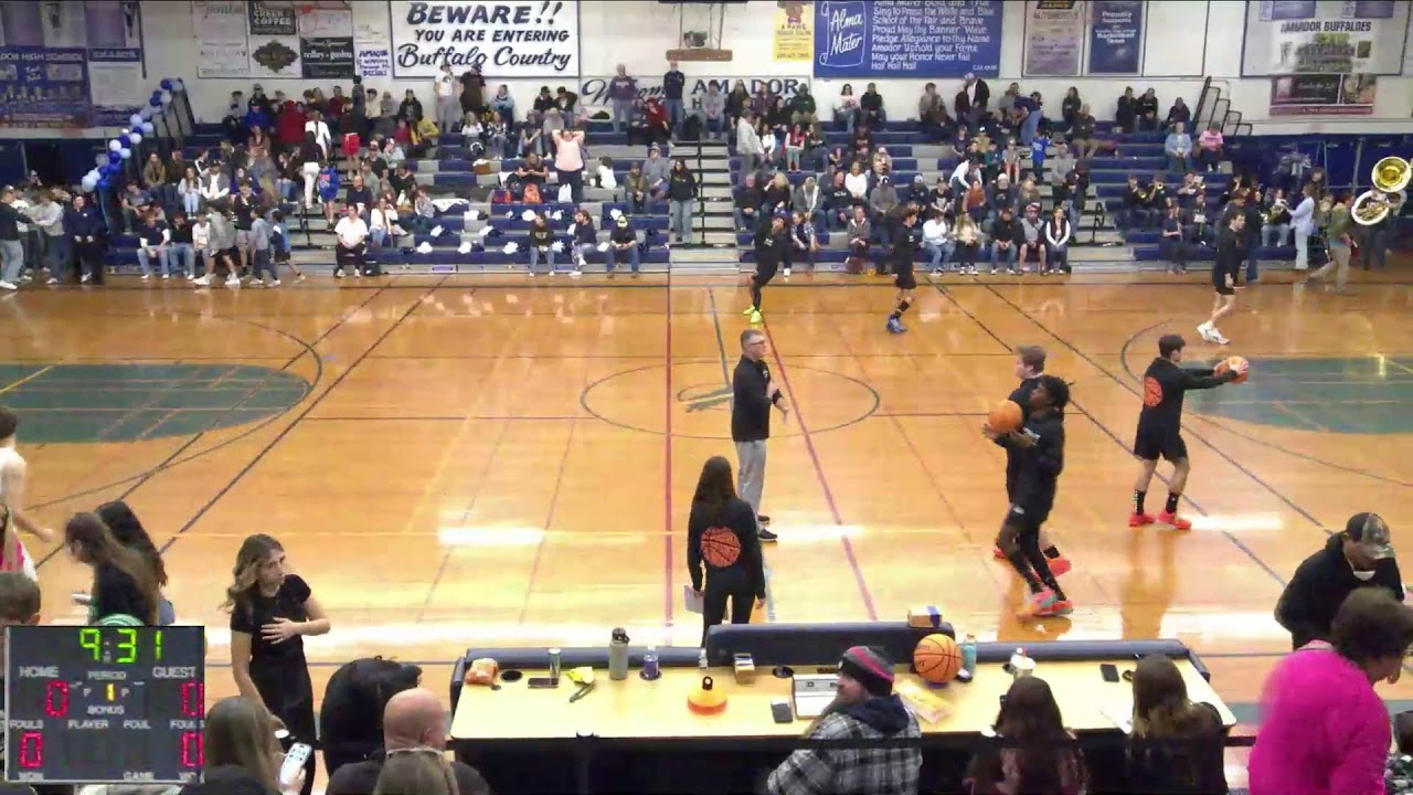 Amador High School vs Argonaut High School Girls' Varsity Basketball ...