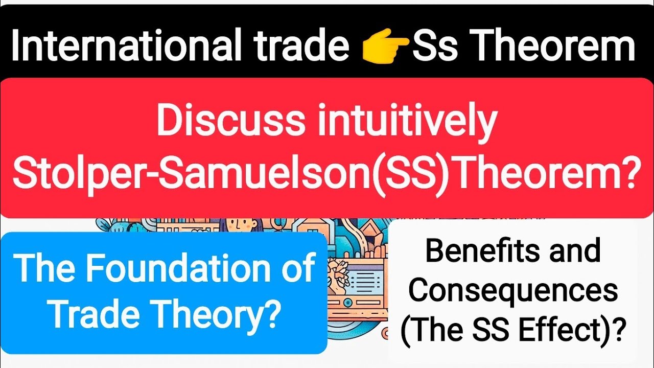 The #Stolper-Samuelson(sS) Theorem?The Foundation of #Trade_Theory ...