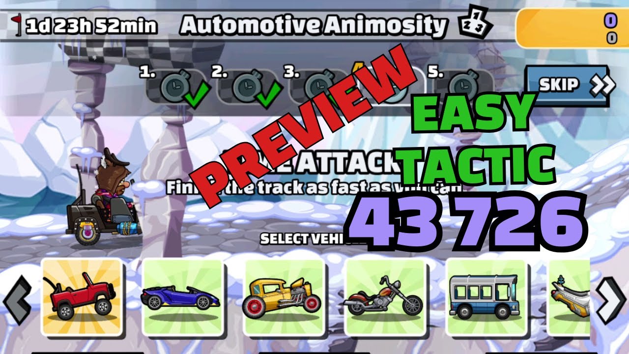 New Team Event Preview - (Automotive Animosity) Hill Climb Racing 2 - YouTube