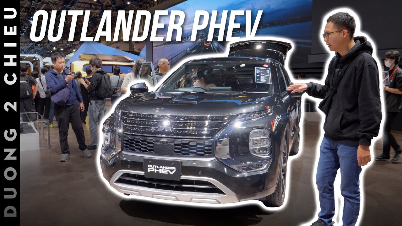 Mitsubishi Outlander PHEV 2023 - to, đẹp, xịn | Japan Mobility Show #10 ...