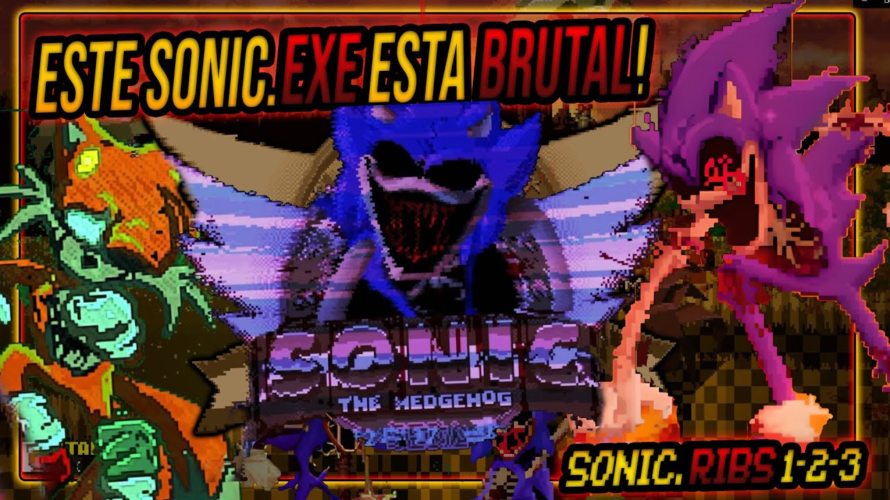 Este Sonic.exe esta BRUTAL !!! - Sonic.RIBS 1-2-3 - BECK MANJIRO - YouTube