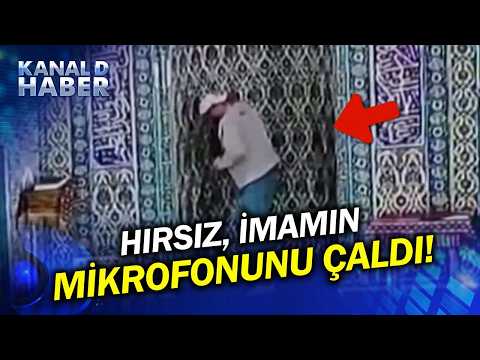 Bursa'da İlginç Hırsızlık! Oltalı Hırsız İmamın Mikrofonunu Çaldı!