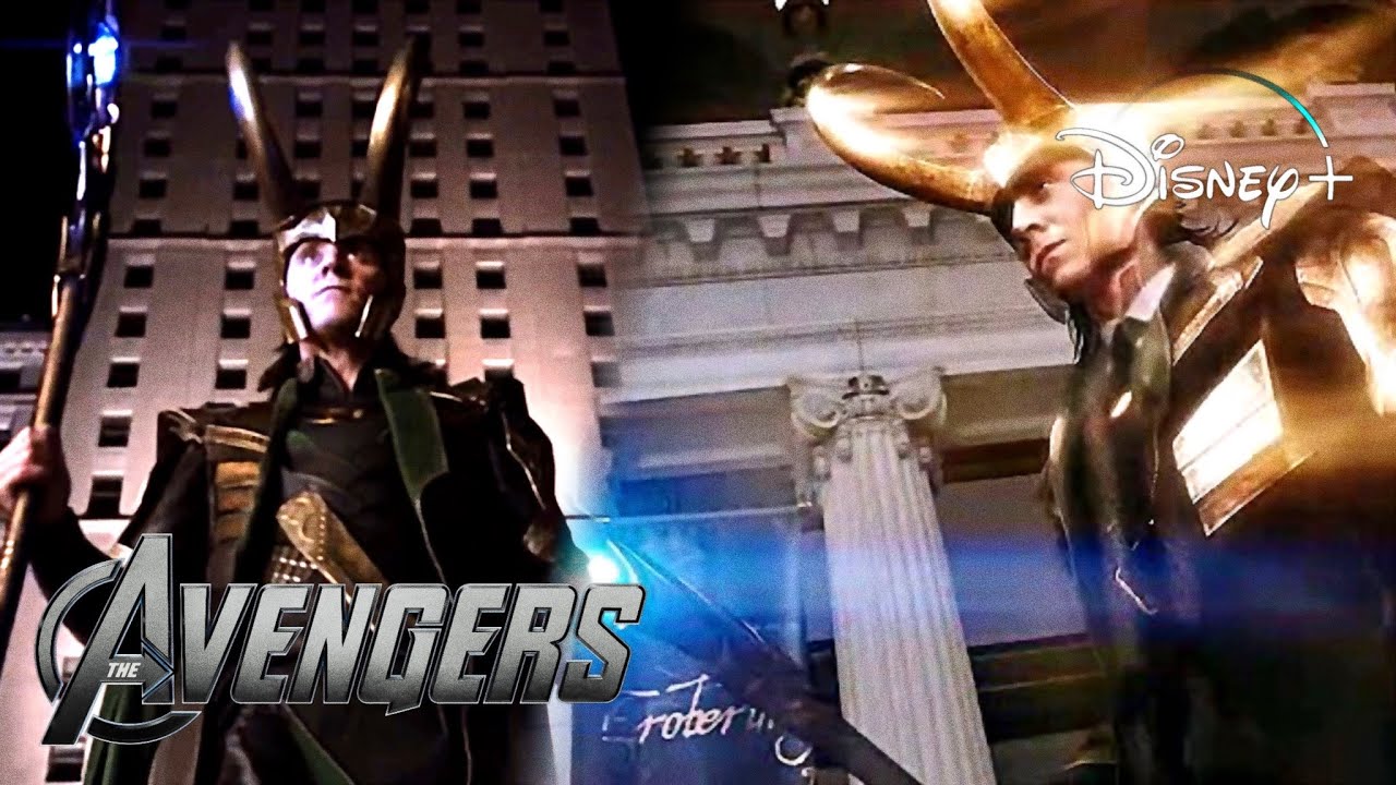 The Avengers | Loki’s Attack At Stuttgard Germany Scene | Disney+ [2012 ...