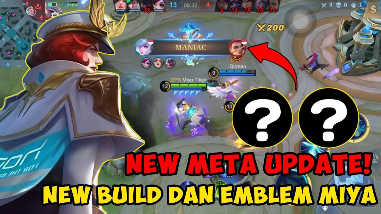 NEW META UPDATE! MIYA NEW BUILD! WAJIB PAKE ITEM INI DI META SEKARANG ...