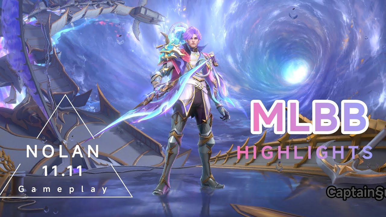 Mlbb New Nolan 11.11 Skin Gameplay #legendary - YouTube
