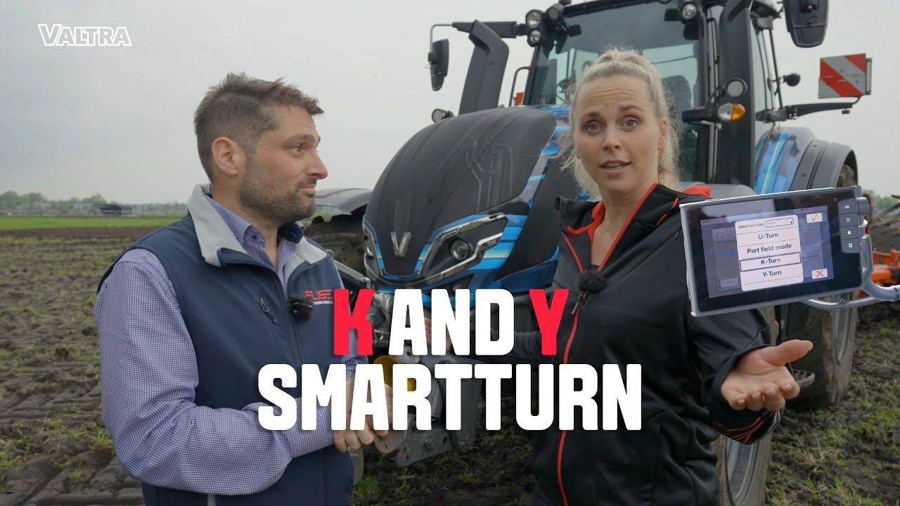 Valtra SmartTurn | K & Y turning pattern explained - YouTube