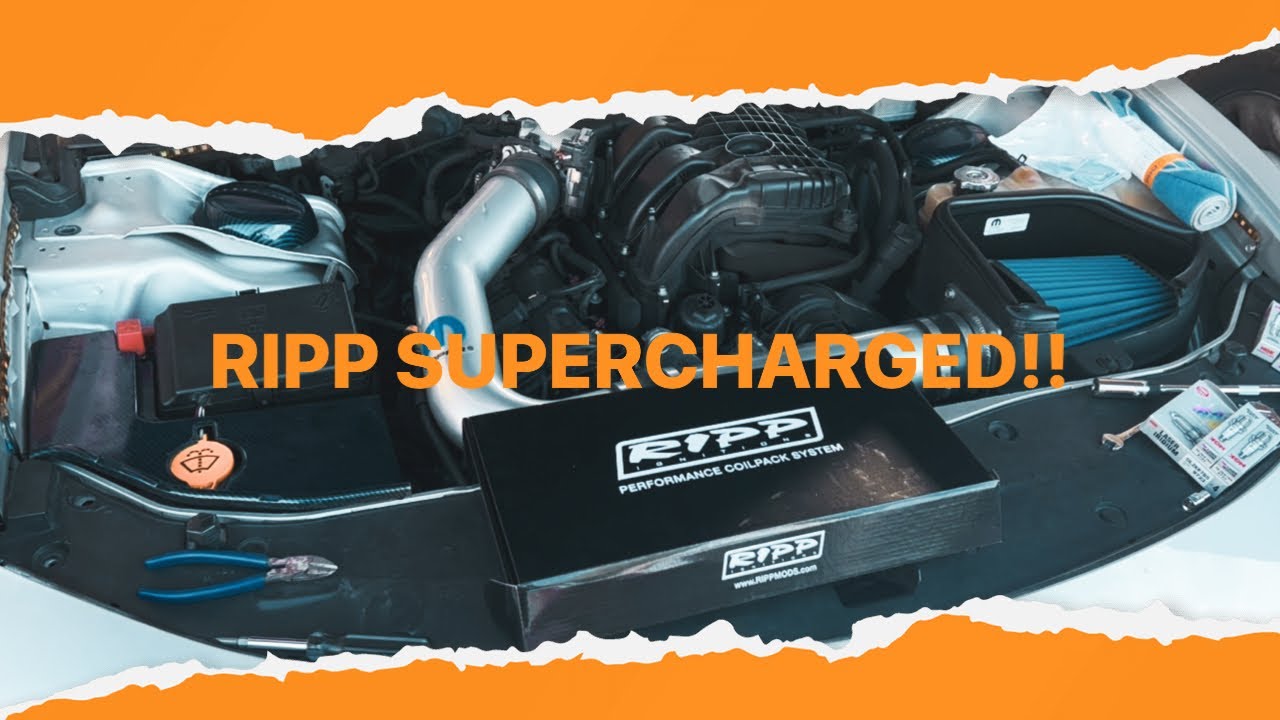 HOW TO INSTALL RIPP SUPERCHARGERS COIL PACKS & SPARK PLUGS ON MY CUSTOM 2019 DODGE CHARGER ...