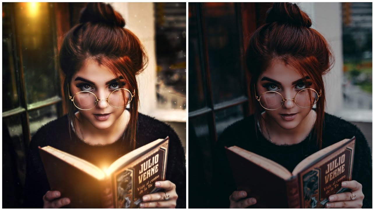 Best Dark night light effect Lightroom cc Tutorial 2020 - YouTube