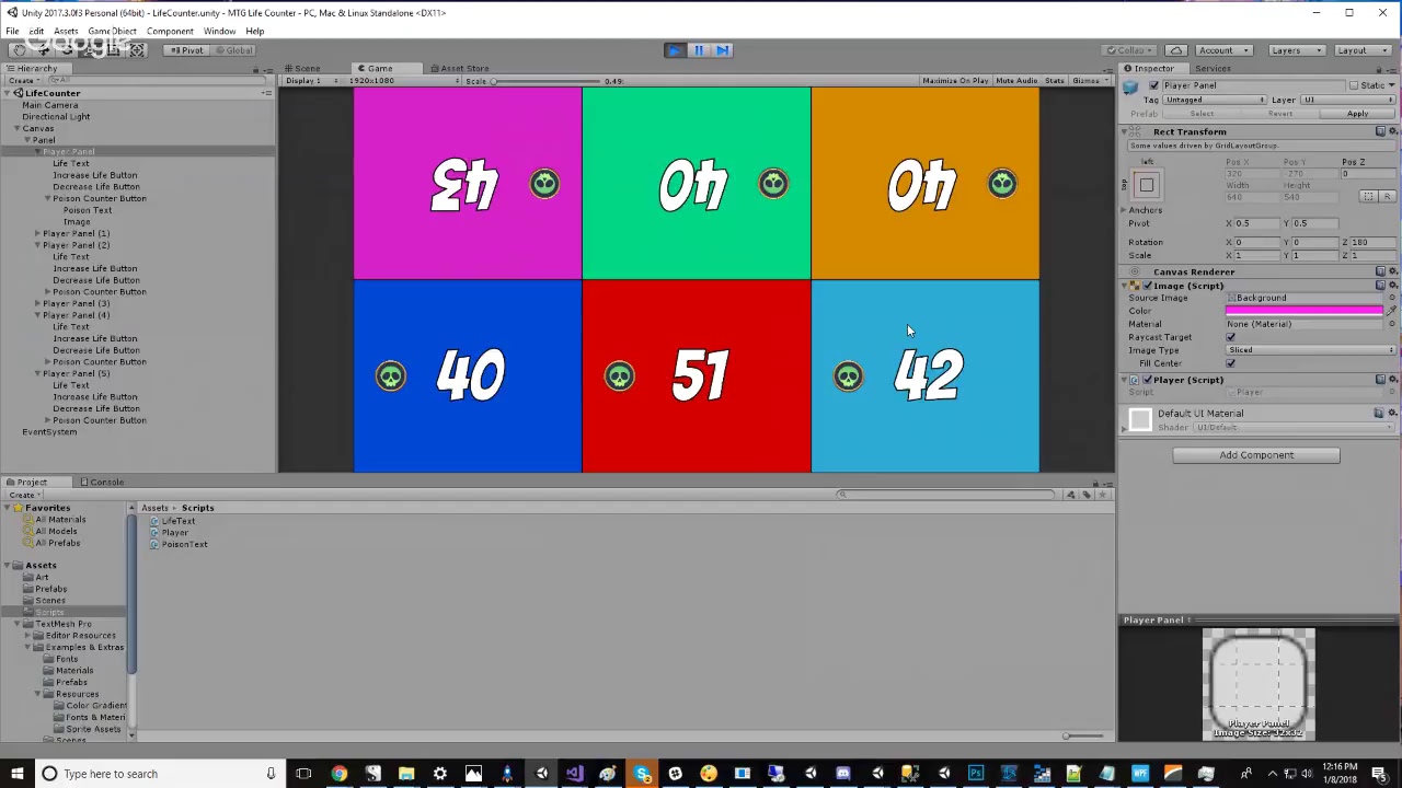LIVE - Building an MTG Commander Life Counter - YouTube