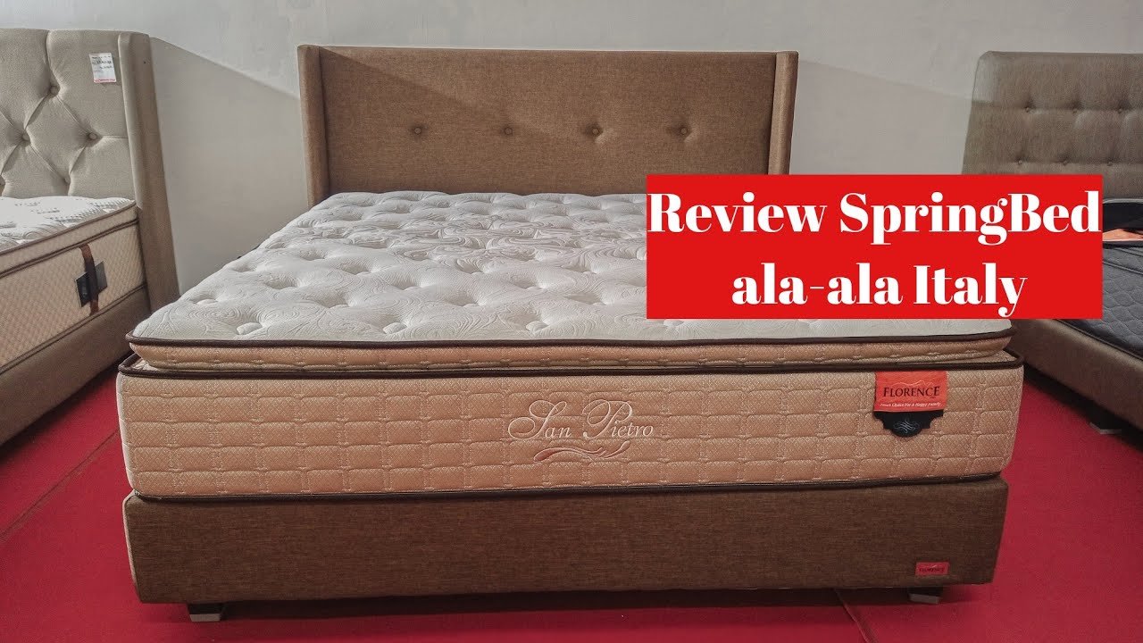 Review Springbed #Florence San Pietro - YouTube