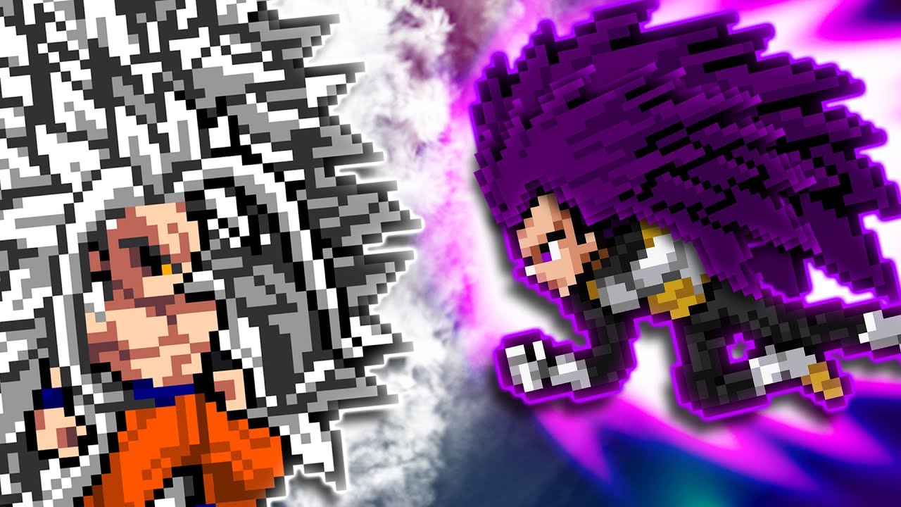 Goku Super Saiyan Infinity Ultra Instinct VS Vegeta Ultra Ego - YouTube