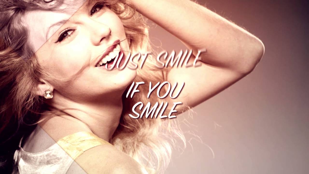 Taylor Swift (Smile) - Lyrics Video - Max Lisa - YouTube