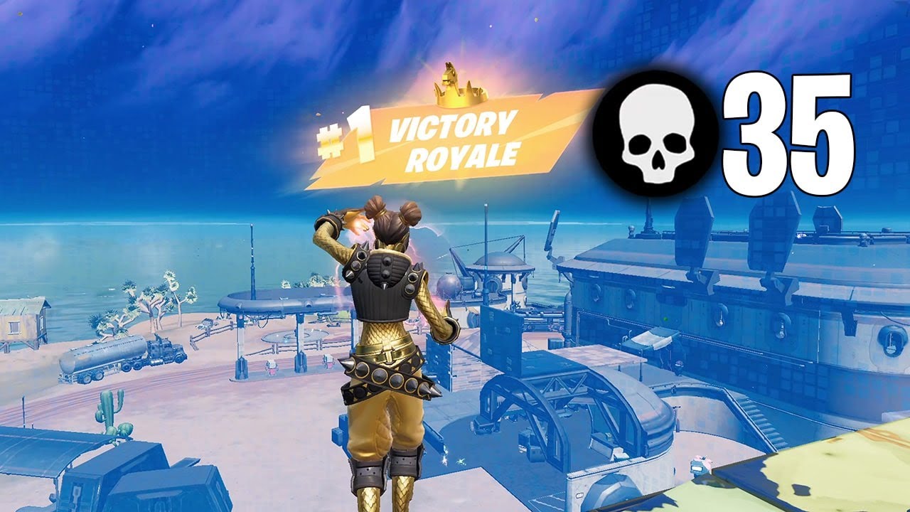 35 Elimination Solo vs Squads Gameplay Full Game Win (Fortnite PC ...