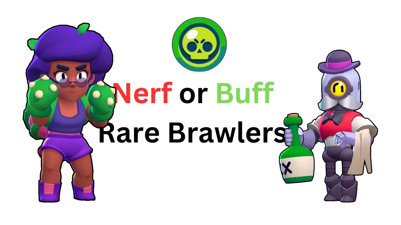 Balance Changes to EVERY Rare Brawler! - YouTube