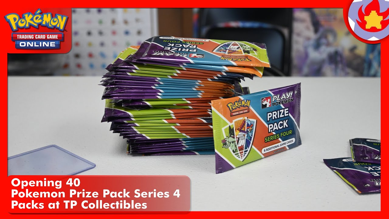 Opening 40 Pokemon Prize Pack Series 4 Packs at TP Collectibles ...