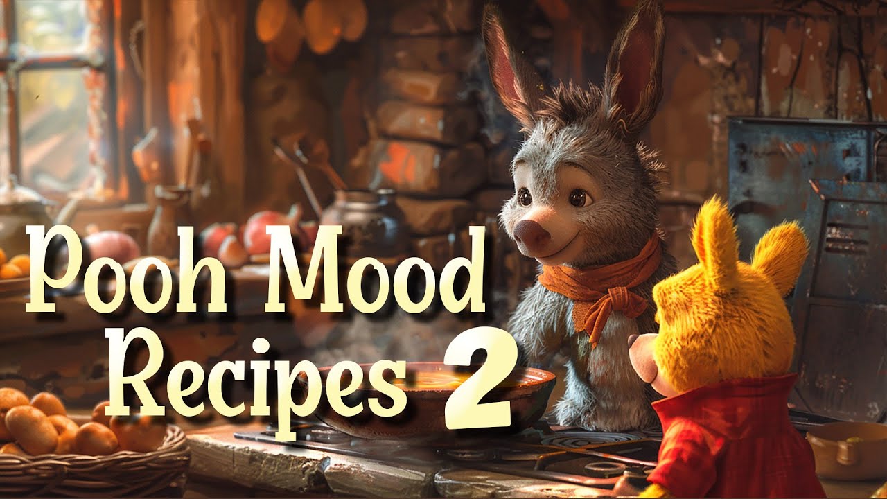 Pooh Mood Recipes. Tigger, Eeyore And Pooh Cook at Disneyland - YouTube