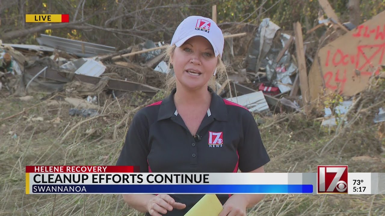 Cleanup, recovery efforts continue in western NC after Helene - YouTube