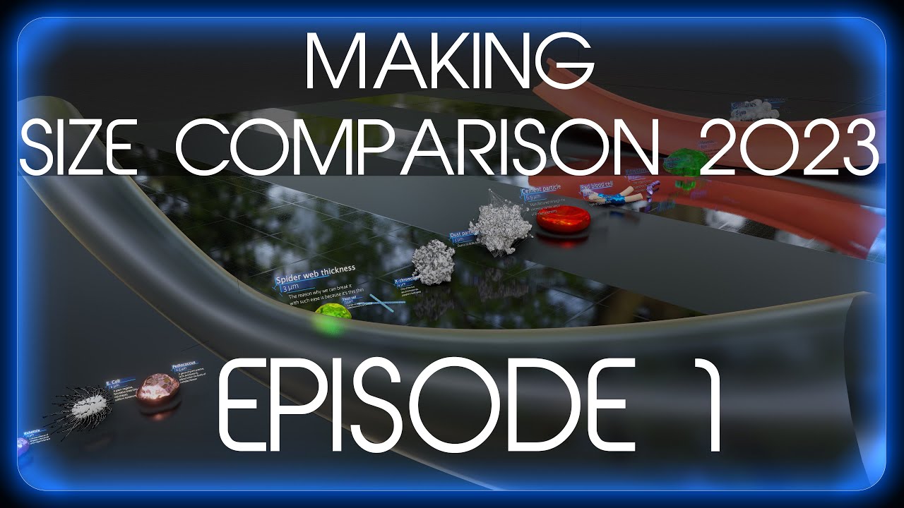 Making Size Comparison 2023 - Episode 1 (Blender Timelapse) - YouTube