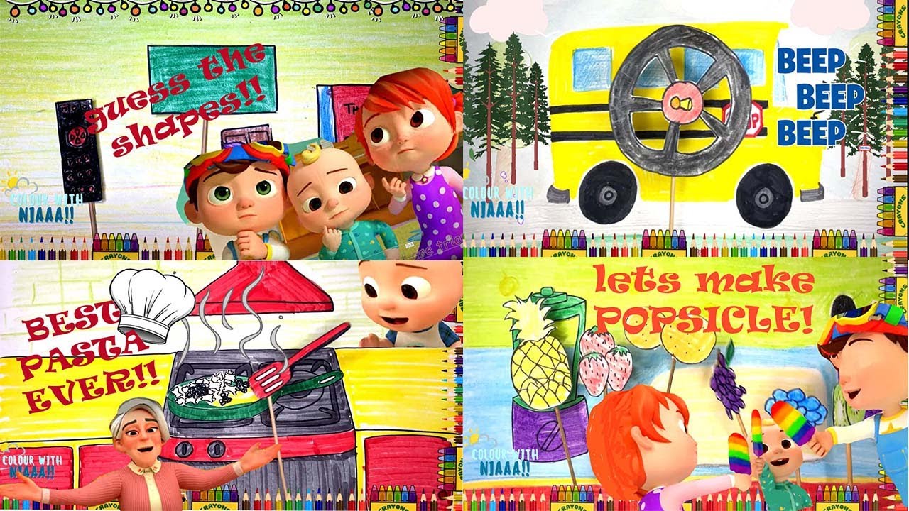 NURSERY RHYMES COMPILATION | LEARNING SONGS | KIDS SONGS | COCOMELON ...