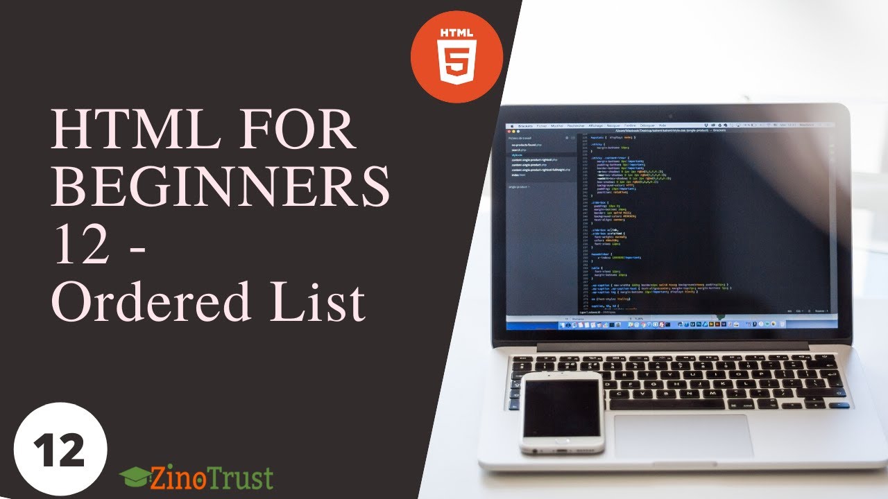 HTML For Beginners 12 Ordered List YouTube html-for-beginners-12-ordered-list-youtube
