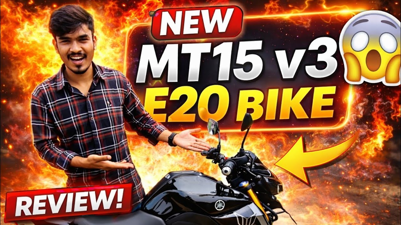 2023 Yamaha MT-15 V3 is Here: Full Review- E20 Model !! - YouTube