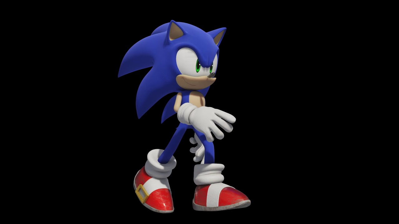 New Sonic walk Cycle (Blender EEVEE) - YouTube