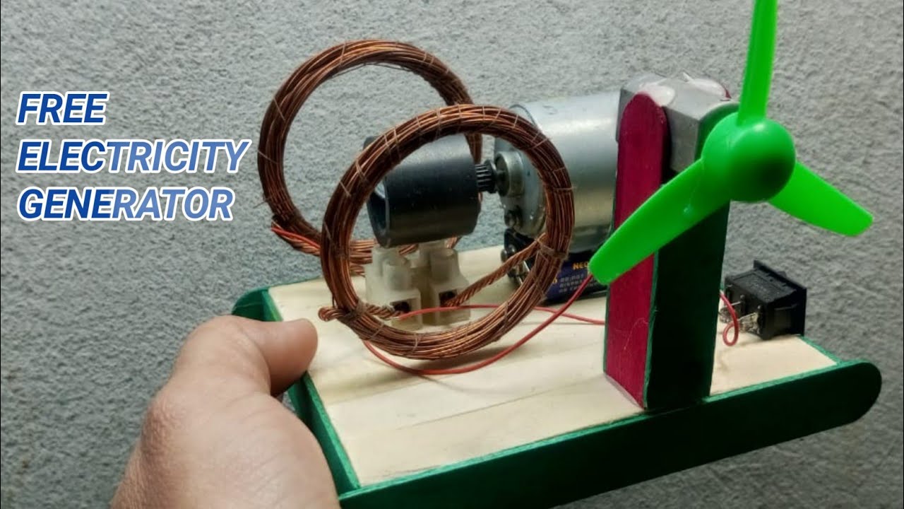 Self Running Free Energy Generator Device With Magnet || Free ...