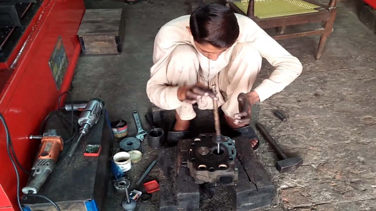 HOW TO Peter engine head wall setting 4K Video - YouTube