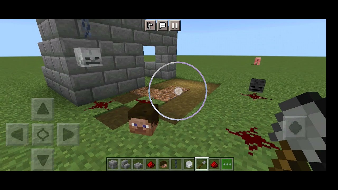 horror build in minecraft part1😱🙀 - YouTube