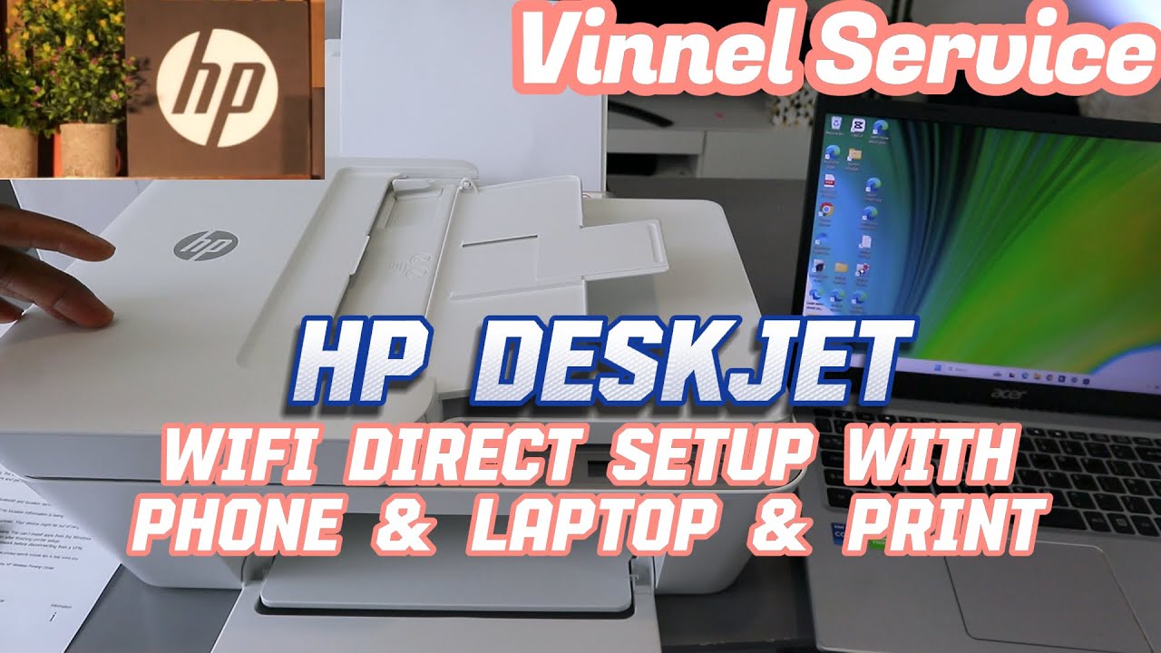 HP Printer Setup (Wi-Fi Direct) & Print with Wi-Fi Direct PC & Print ...