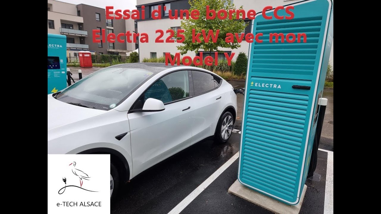 Essai d'une borne Electra 225kw avec mon Model Y et ScanMyTesla à ...