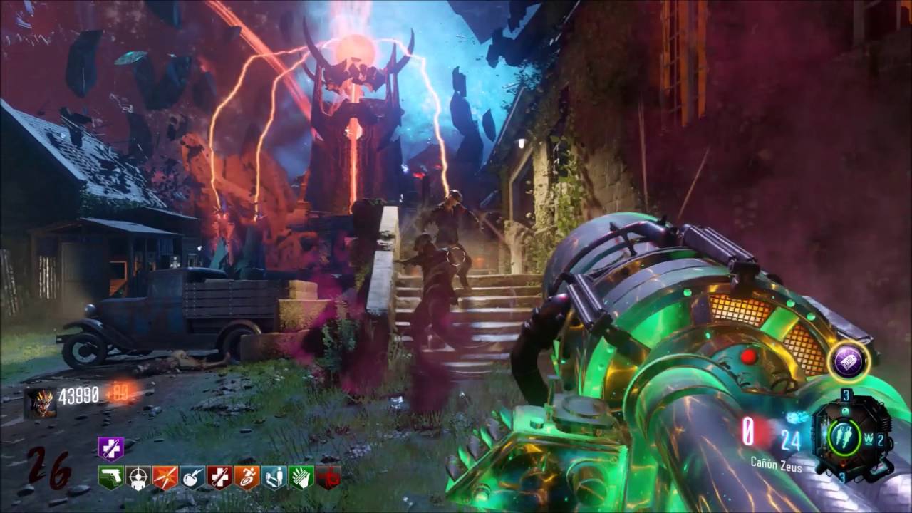ZEUS CANNON "EL REGRESO DE LA THUNDERGUN" GAMEPLAY | BLACK OPS 3 ...