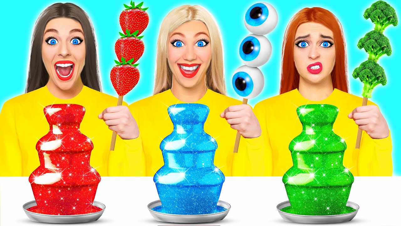 Food of The Same Colors Challenge #8 by Multi DO Challenge - YouTube