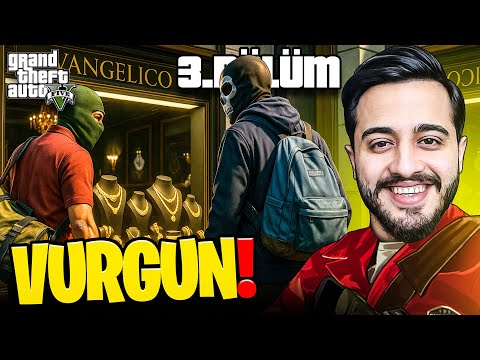 5 MİLYON DOLARLIK BÜYÜK SOYGUN YAPTIK! YENİ GTA V HİKAYE 3.BÖLÜM
