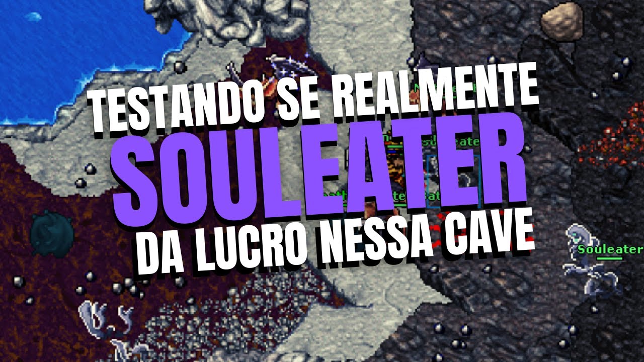 Tibia: Hunt Mage Souleater - Test profit #tibia - YouTube